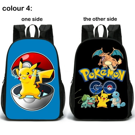 Pokemon Pikachu Backpacks Kids Schoolbag Cartoon Anime Children ...