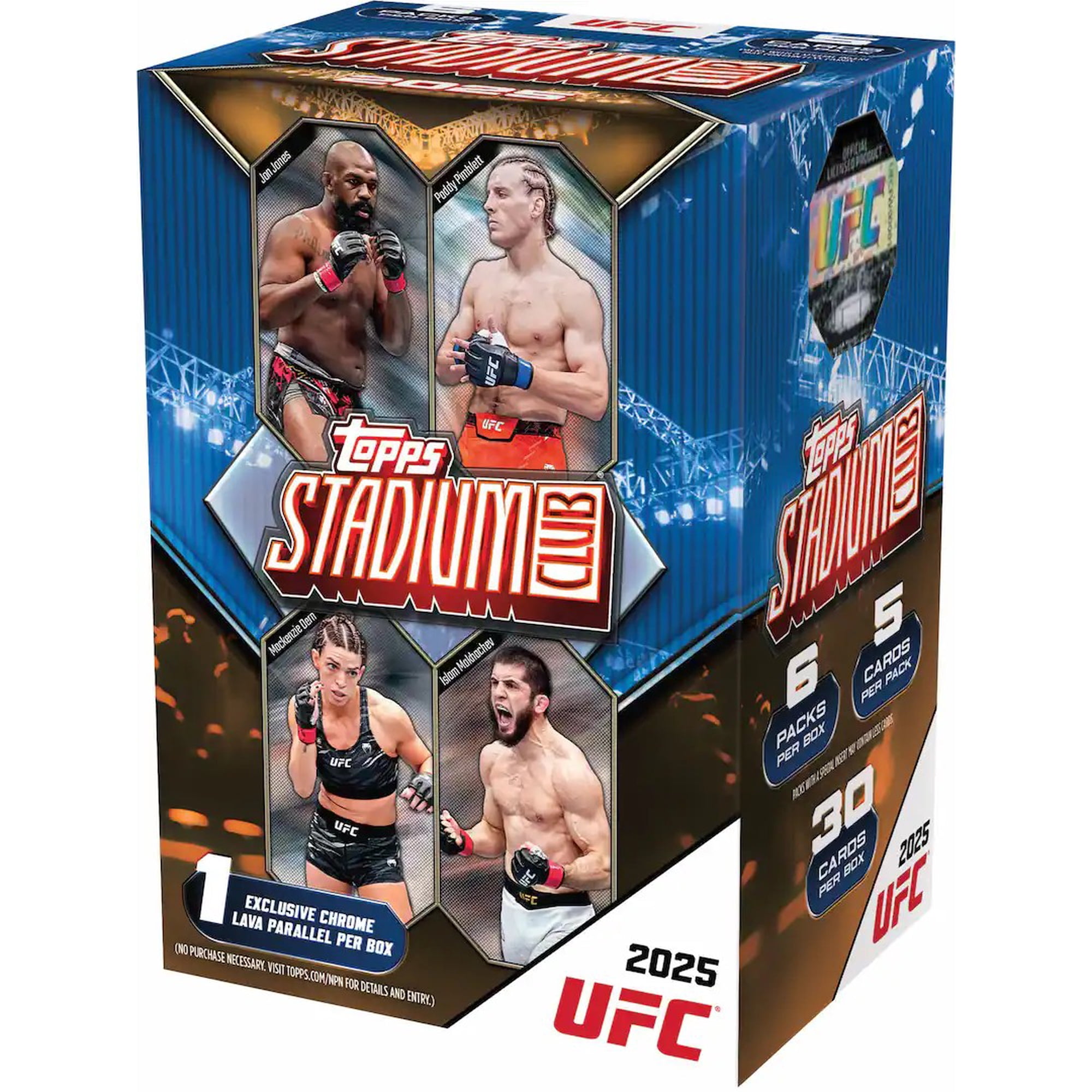 Click here for 2025 Topps Stadium Club Ufc Blaster Value Box prices