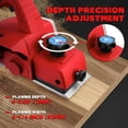 Cordless Handheld Planer for Milwaukee 18V Battery, 3-1/4 Inch Wood ...