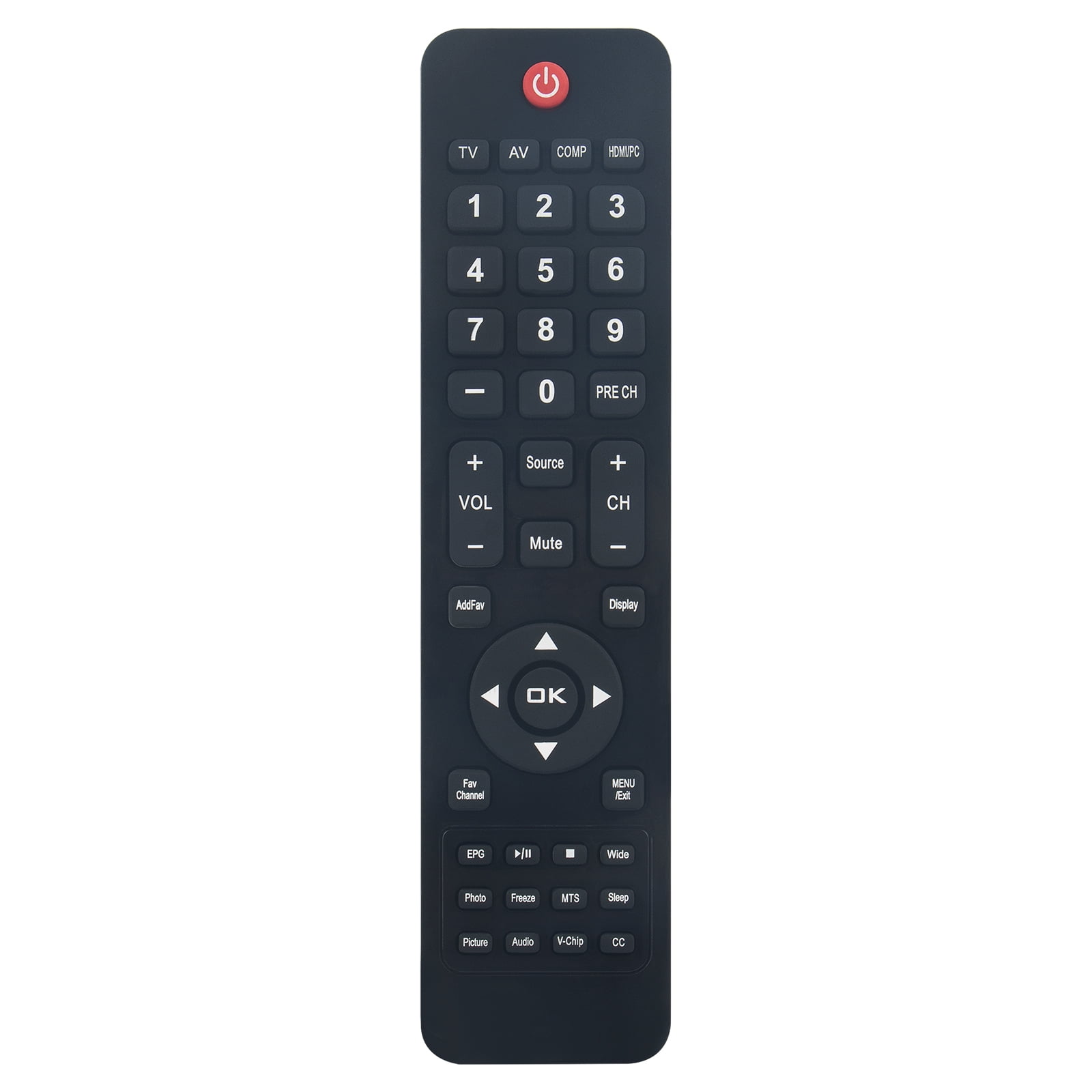 New 098GR7BD2NEACD Remote Control for AOC 098GR7BD2NEACD L32W063 ...