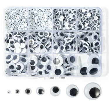 Hello Hobby Black and White Adhesive Googly Eyes, 119Ct - Walmart.com