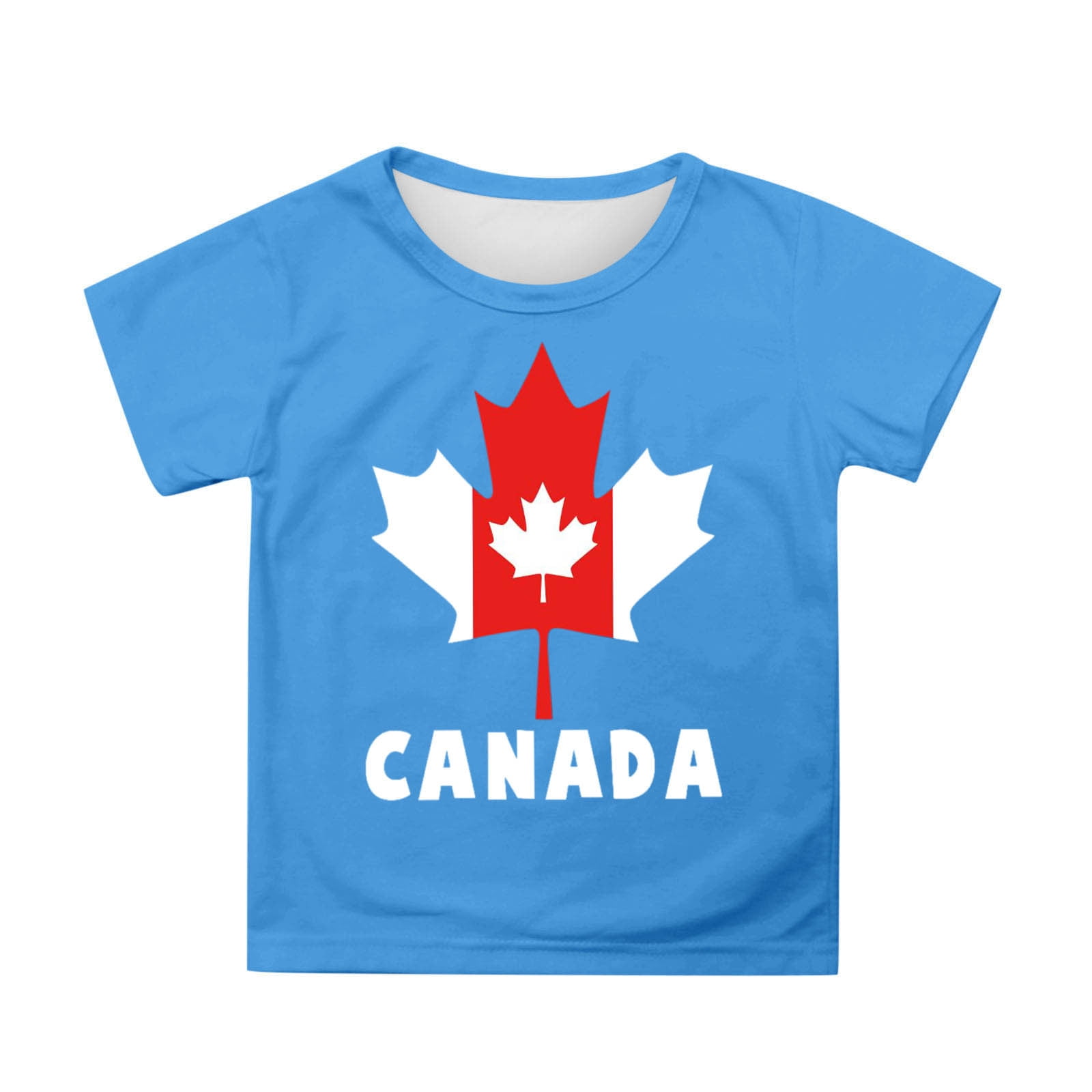 Click here for Icvfdpl Canada Day Boys Girls Tshirts short Sleeve... prices