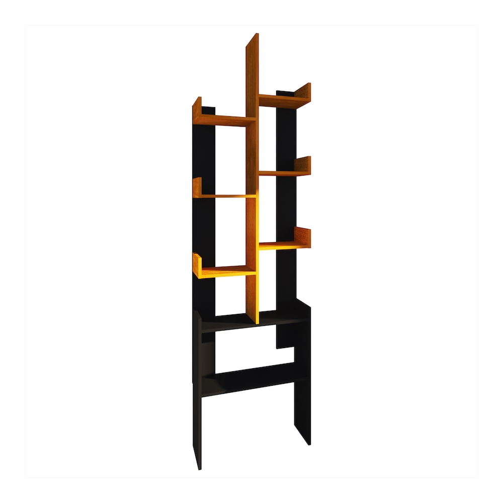 LIBRERO − PALERMO Exhibidor Decorativo Estante de exhibición 9 Espacios Organizadores Mueble ...