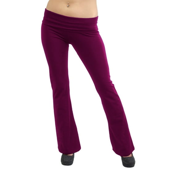 Vivian's Fashions - Vivian's Fashions Yoga Pants - Extra Long, Misses ...