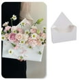 Flower Gift Boxes - Diy Surprise Bouquet Envelopes, Thoughtful Birthday ...