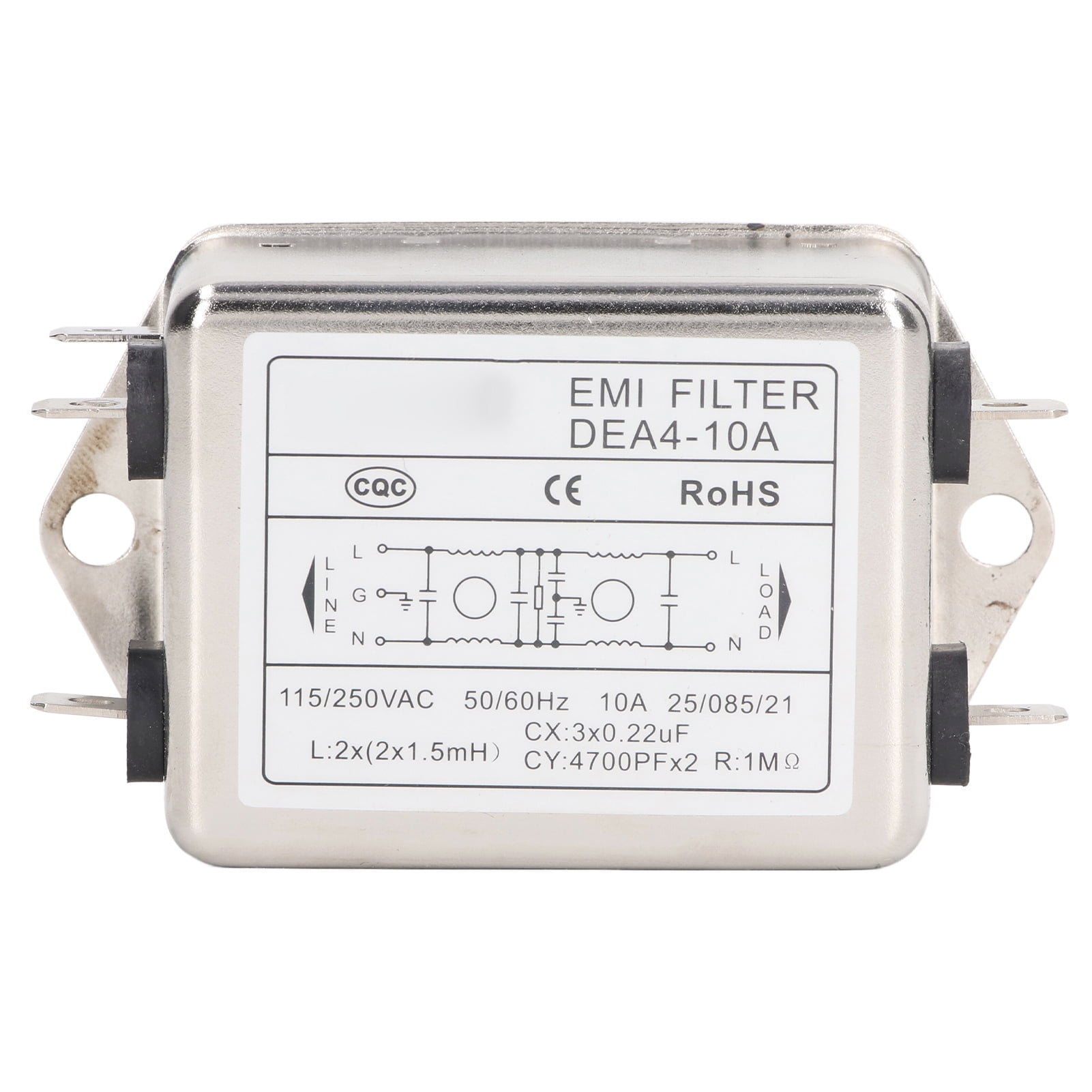 Filtro EMI, Filtro EMI De Potencia Supresor De Ruido Purificador De ...