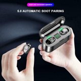 F9 True Wireless Headphones Bluetooth 5.0 TWS Earbuds Touch Control ...