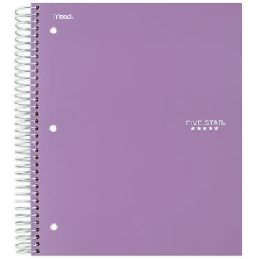 FIVE STAR 5 SUBJECT COLLEGE RULED NOTEBOOK - Package Qty (1/EA ...