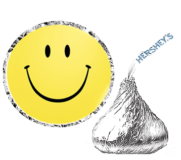 216ct Happy Smiling Faces Mini Candy Decoration Chocolate Stickers ...