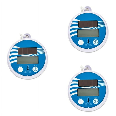 Floating Digital Pool Thermometer Solar Powered Outdoor Pool ...