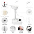 Yescom Portable Camping Sink with 17L Base & 24L Drain Tank, Hand Wash ...