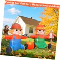 Myst Design 8FT Long Fall Thanksgiving Inflatables Decorations, Couples ...