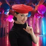 Adult Red Beret - Walmart.com
