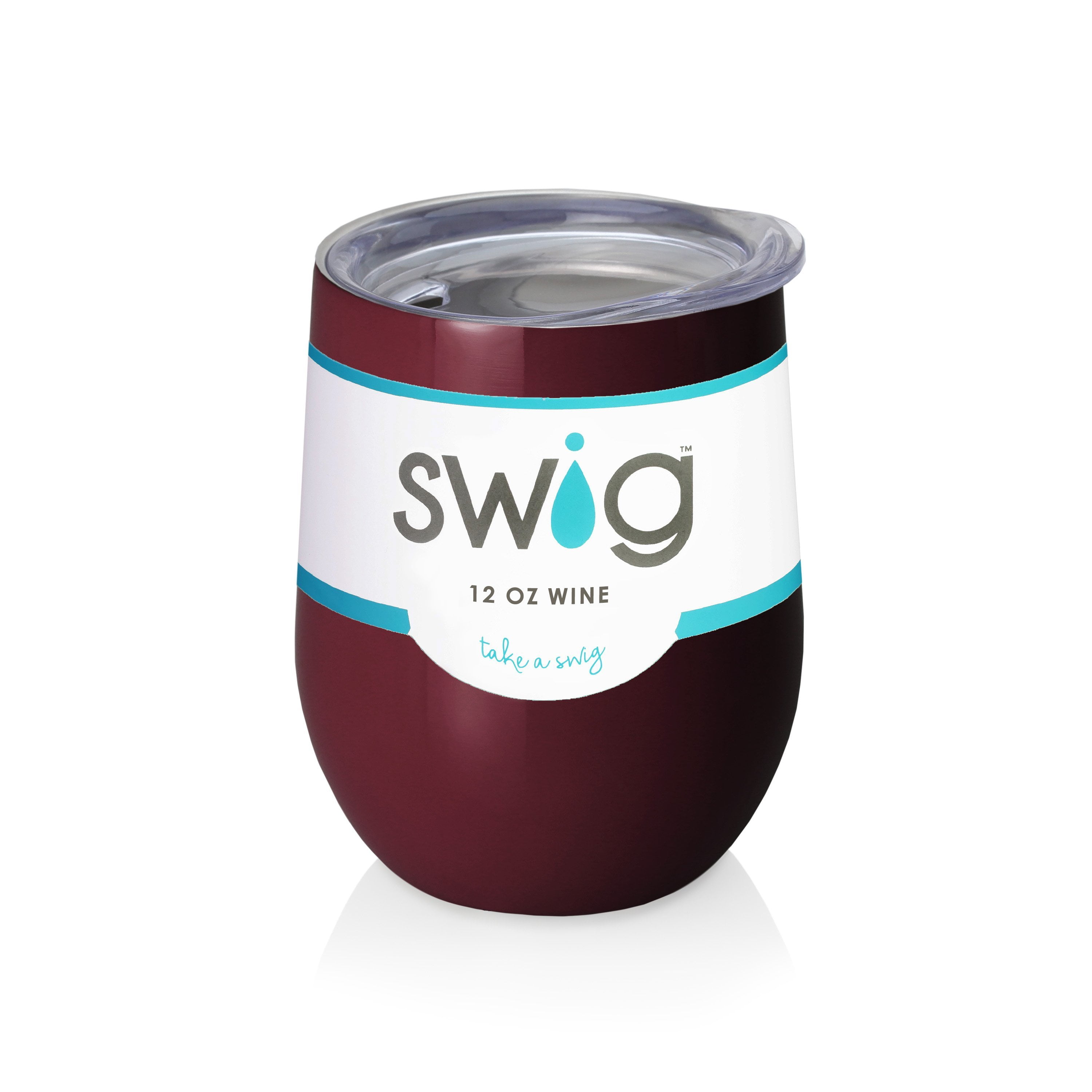 Maroon SWIG 12 oz Insulated Wine Cup with Lid - Walmart.com