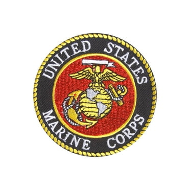 Deluxe US MARINE CORPS USMC Logo Sew On 3 Inch Patch - Walmart.com