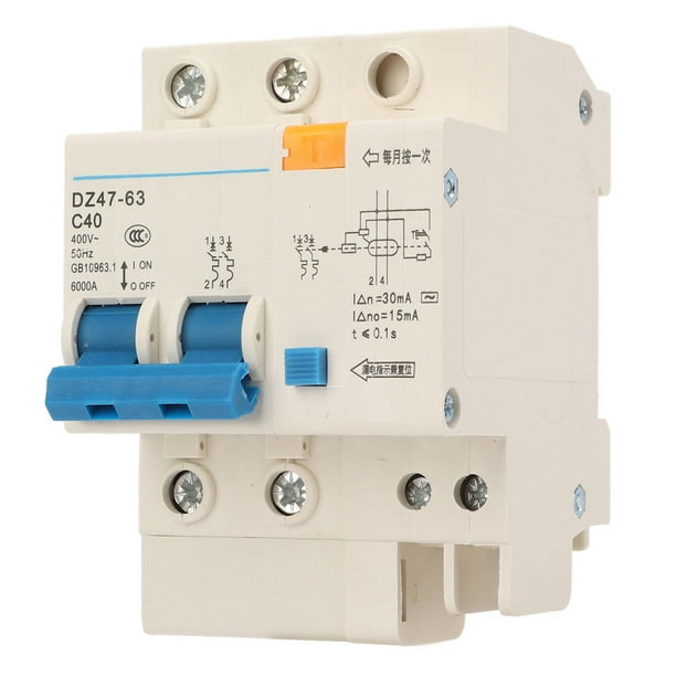 Disyuntor En Miniatura, Capacidad De Ruptura 6000A Disyuntor De Corriente Retardo De Inflamación ...