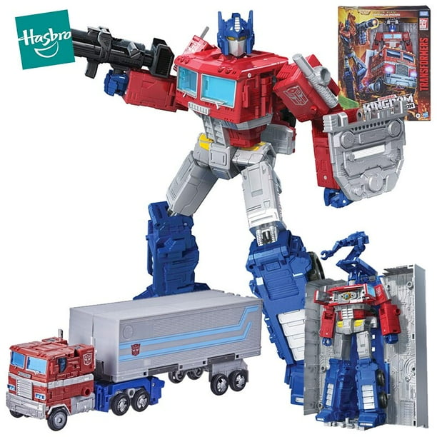 Hasbro-TransDevices Optimus Prime figuras de acción de juguete para niños, modelo de Robot ...