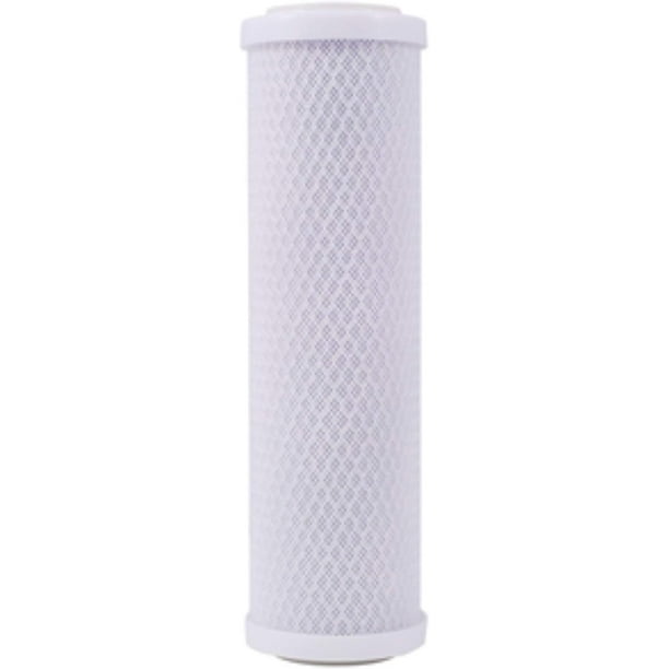 Universal 10 inch Carbon Block Water Filter Cartridge - Replacement .5 ...