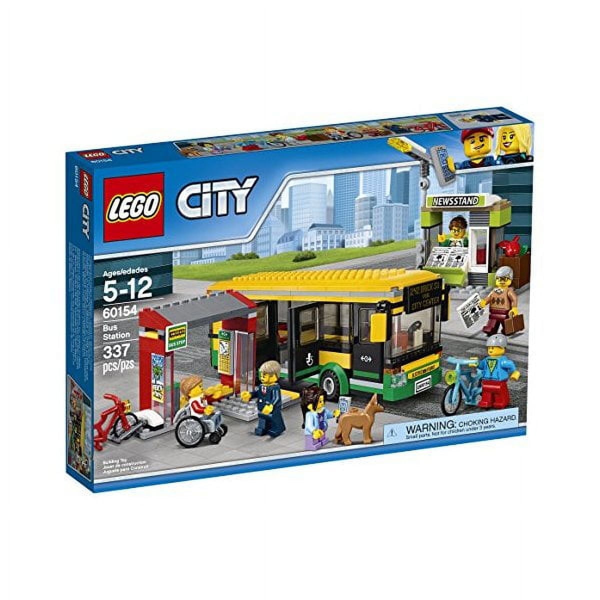 Click here for Lego City Town Bus Station 60154 Building Kit (337... prices