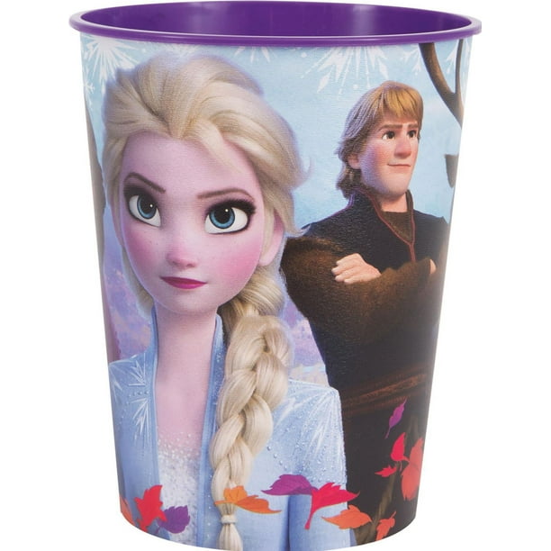 Disney Frozen Birthday Plastic Cup, 16oz., Plastic cup holds 16oz ...