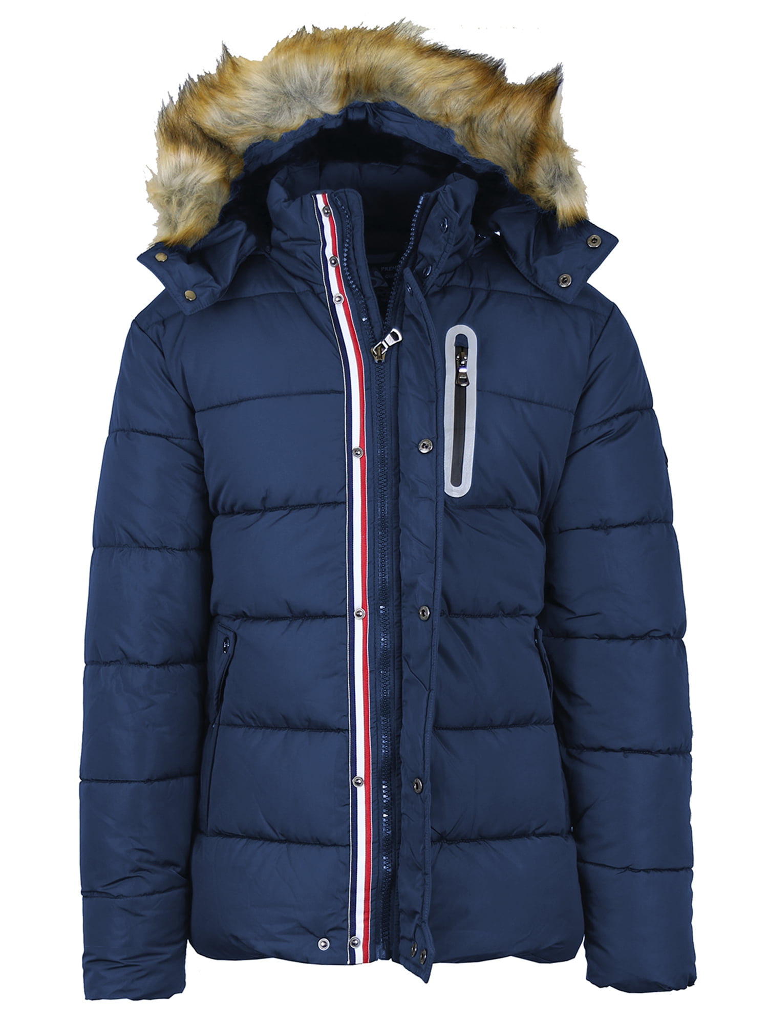 Men's Heavyweight Jacket With Detachable Hood - Walmart.com