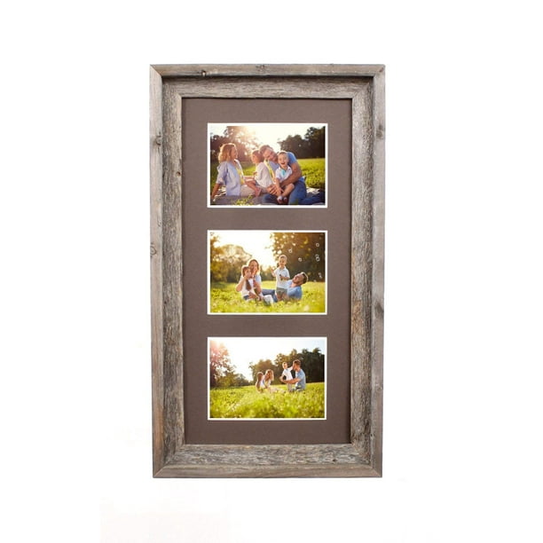 BarnwoodUSA Rustic Farmhouse Signature Weathered Gray Collage Reclaimed ...