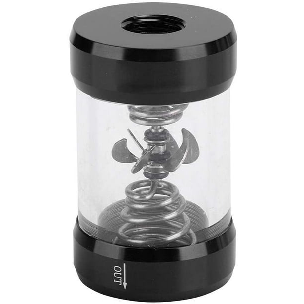 Flow Meter Indicator,G1/4 Threaded Cooling Flow Indicator for PC ...