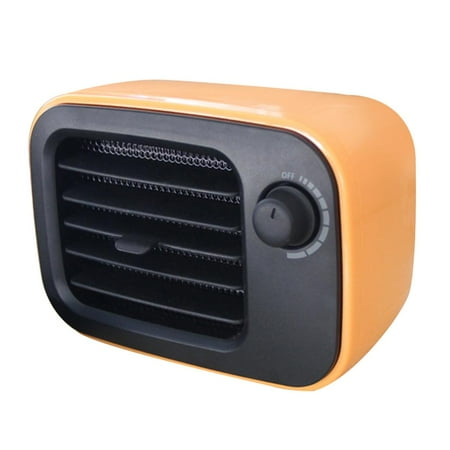 Desktop Fan Heater Retro Intelligent Space Heater Hand Warmer Office US ...