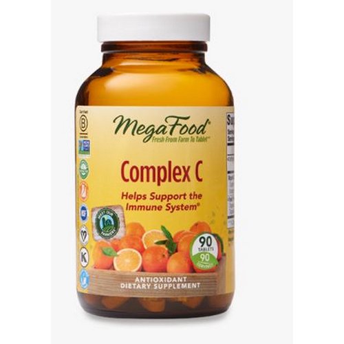 Suplemento MegaFood Complex C 90 comprimidos (paquete de 2) | Walmart ...