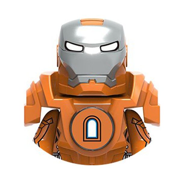 Hasbro Marvel Building Blocks, Iron Man, Tony Stark, Mini figuras ...