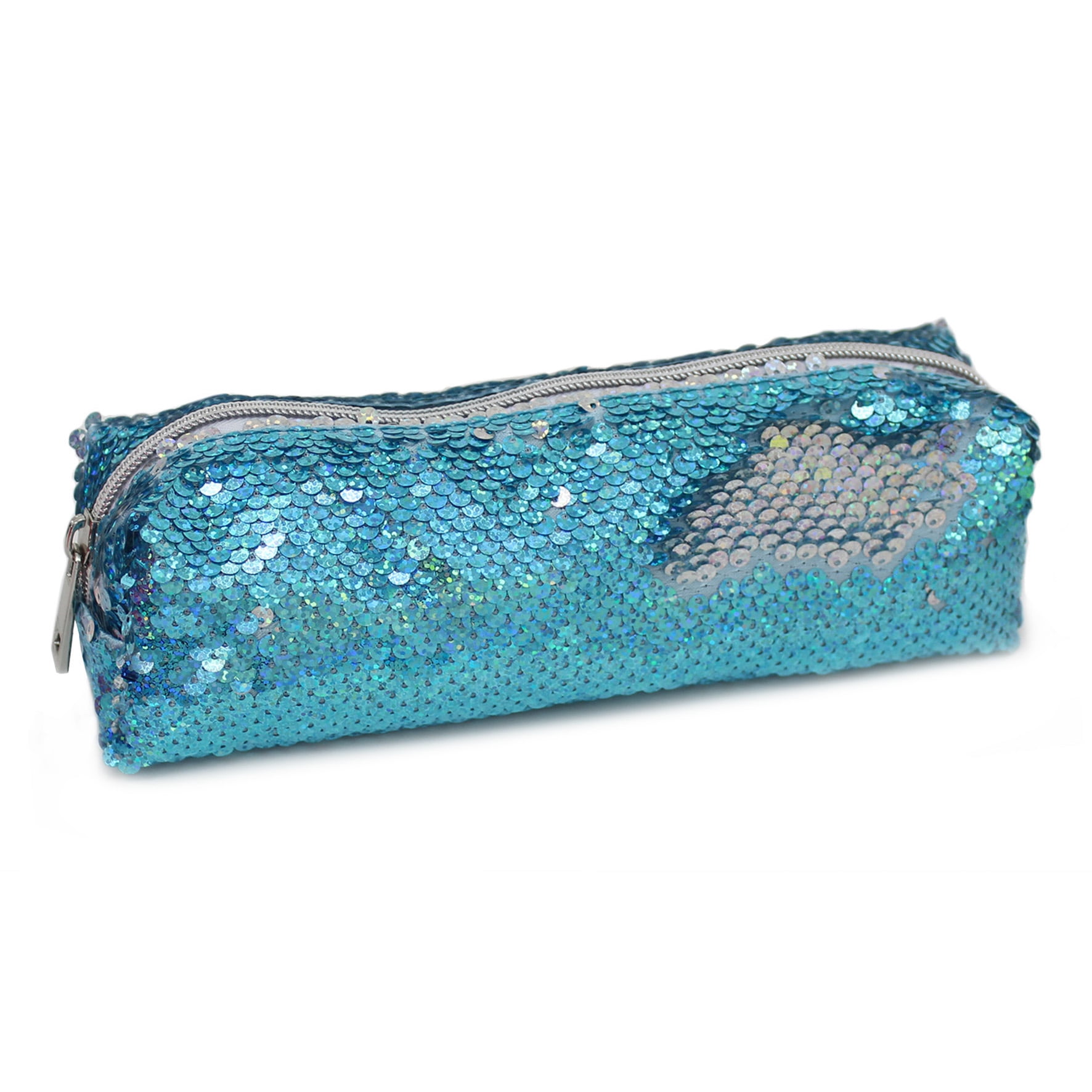 Pen+Gear Sequin Pencil Pouch, Turquoise - Walmart.com