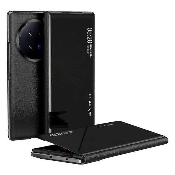 Compatible with vivo X Fold3 leather protective case mirror ...