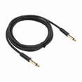 Guitar Instrument Cable 6.35mm 1/4 Inch TS Mono Jack to Jack Audio Cord ...