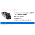 Air Compressor - Compatible with 2017 - 2021 Porsche Panamera 2018 2019 ...