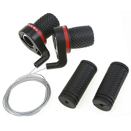 Bangcool Bike Gear Shifter Silicone: 1 Pair Bicycle Twist Shifter Grip ...