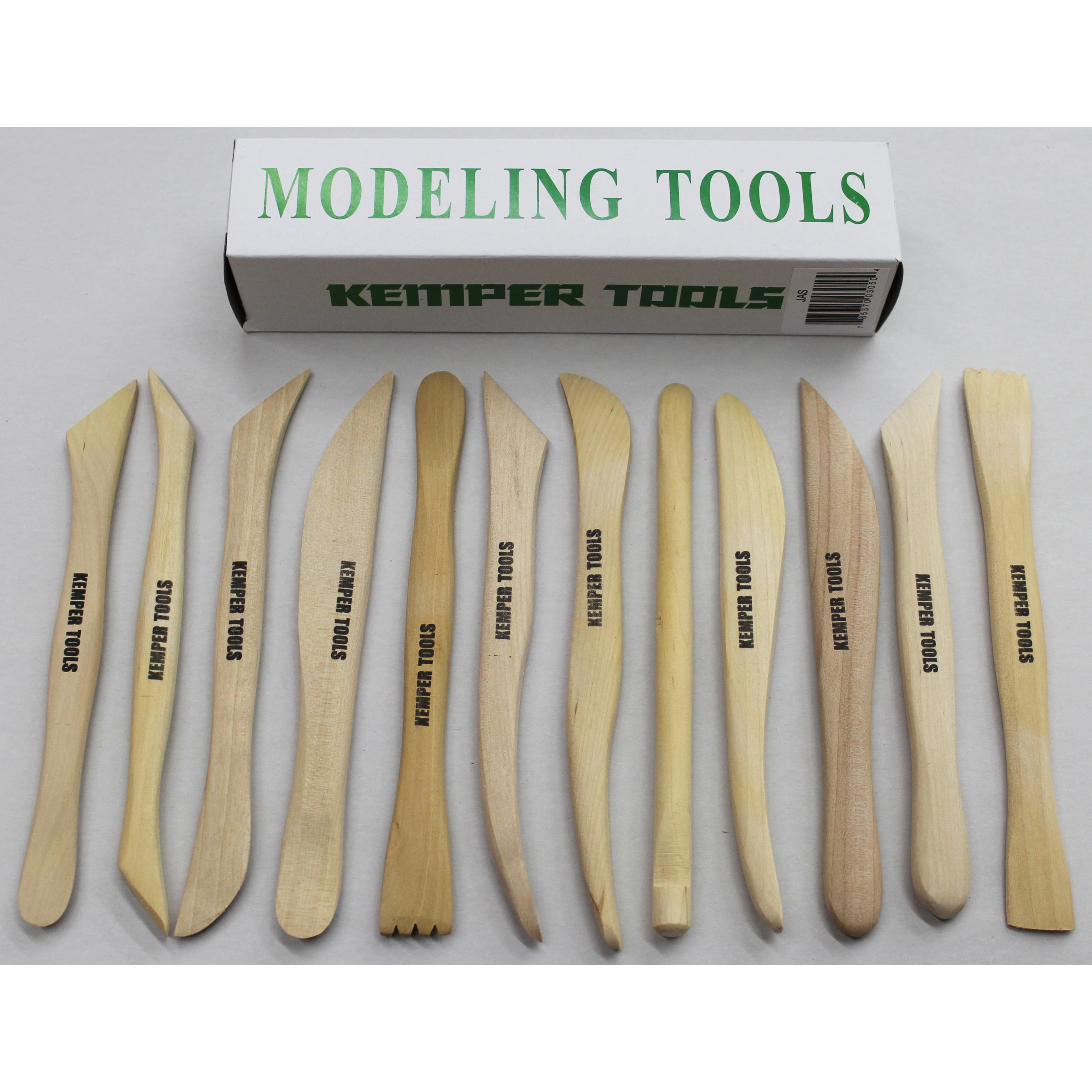 Kemper Tools Imported Boxwood Modeling Tool Set, 12-Tools - Walmart.com