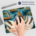 Small Mouse Pad Desk Pad, Office Mouse Mat Non-Slip Rubber Base ...