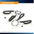 Standard Bar Spring Clip Collar: RBC-2 - Walmart.com