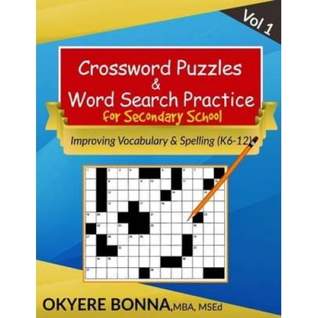 Crossword Puzzles & Word Search Practice for Secondary School (Vol. 1 ...