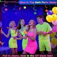 in The Dark Party Supplies 2 Neon Party Decorations Fluorescent Tinsel ...