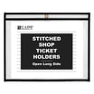 C-Line Shop Ticket Holders, Stitched, Both Sides Clear, 50", 8 1/2 x 11 ...