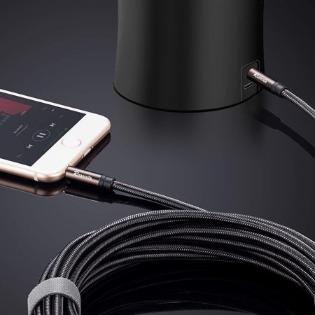 3.5mm AUX Extension Cable 40 Feet,Ruaeoda Double Shielded Headphone ...