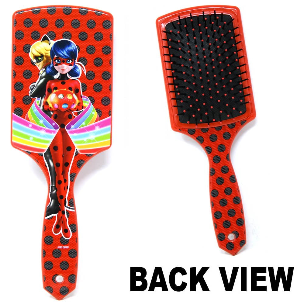 Miraculous Ladybug Paddle Brush with hangtag - Walmart.com