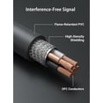 1ft DMX Adapter Cable - 3-Pin Male to 5-Pin Female XLR Turnaround, Male ...