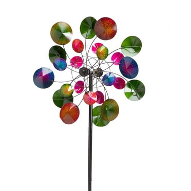 Ktaxon 8Ft Garden Decoration Windmill Weather Vane Heavy Duty Metal ...