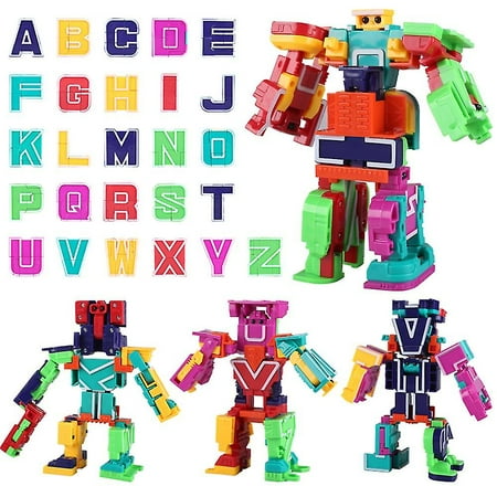 Assemble Building Blocks Toy Action Figure Robots Transformation ...