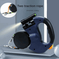 Tether for 2 Dogs (under 25 Pounds) with Stretchable, Illuminated Heavy ...