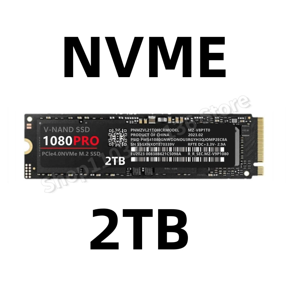1080PRO 4TB 2TB 1TB Original Brand SSD M2 2280 PCIe 4.0 NVME NGFF Read ...