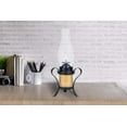 40-Hour Hurricane Lantern, Black Beeswax with Cotton Wick - Walmart.com