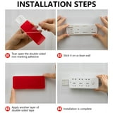 lanema Power Strips Support Brackets Not Drill Installation for Routers ...